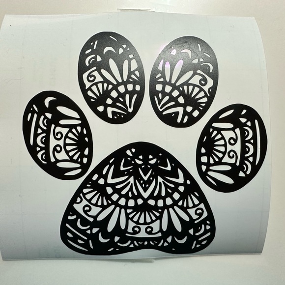 Other | Paw Print Decals Please Read Description | Poshmark